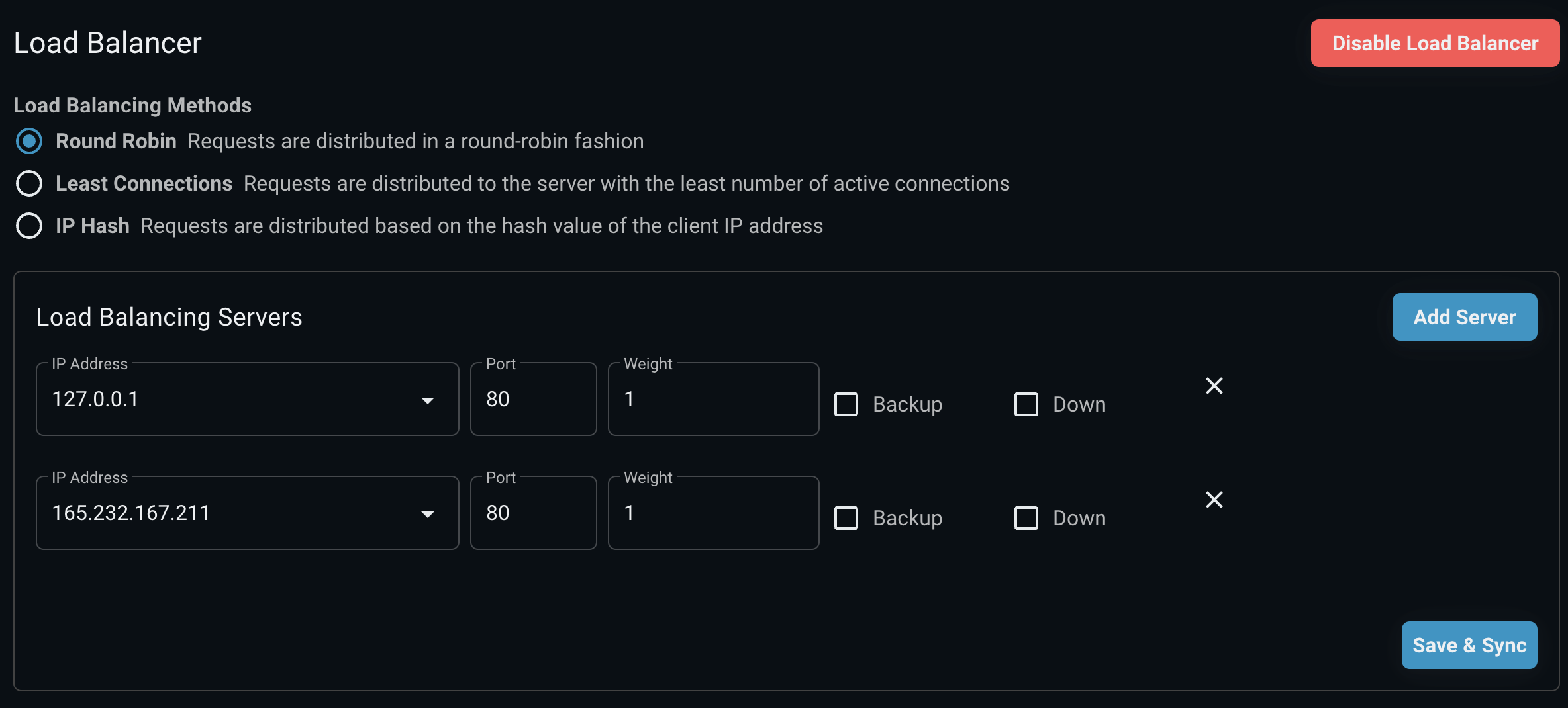 Load Balancing | FlashPanel